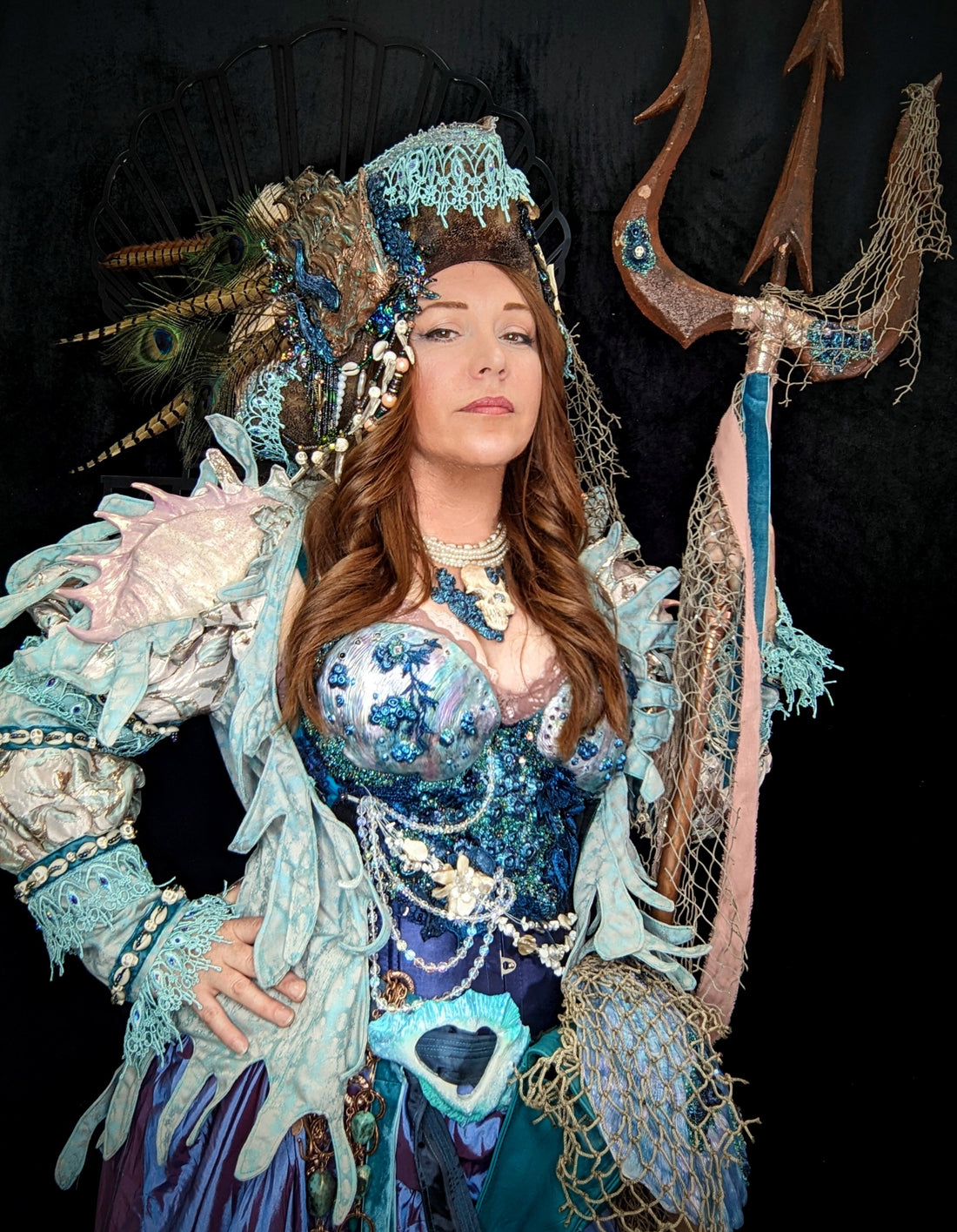 Paintable plastic shells + ocean life for mermaid tops + accessories ...